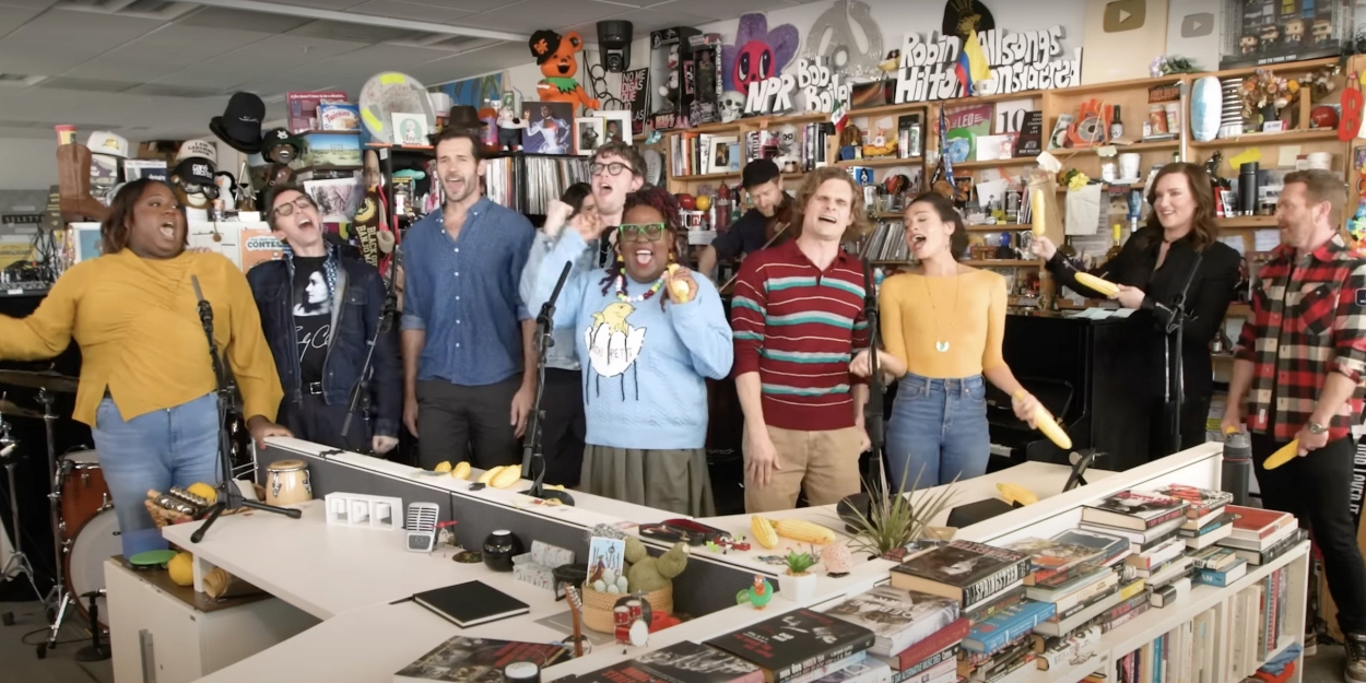 Video: The Cast of SHUCKED Performs as Part of NPR's Tiny Desk Concert ...