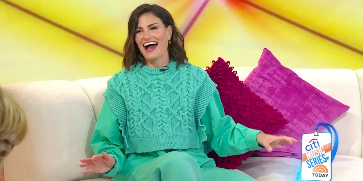 Video: Idina Menzel Teaches TODAY SHOW Hosts How to Moonwalk Ahead of ...