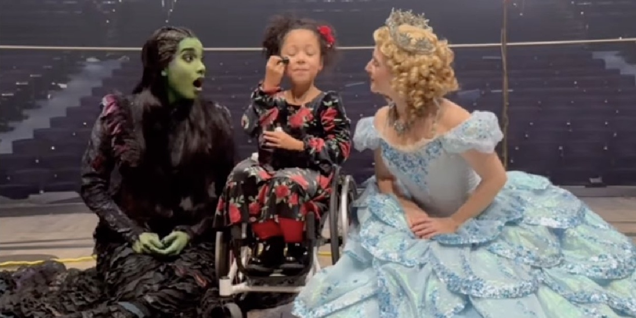 Video: WICKED Movie's 'Young Nessarose' Cesily Collette Visits Broadway ...