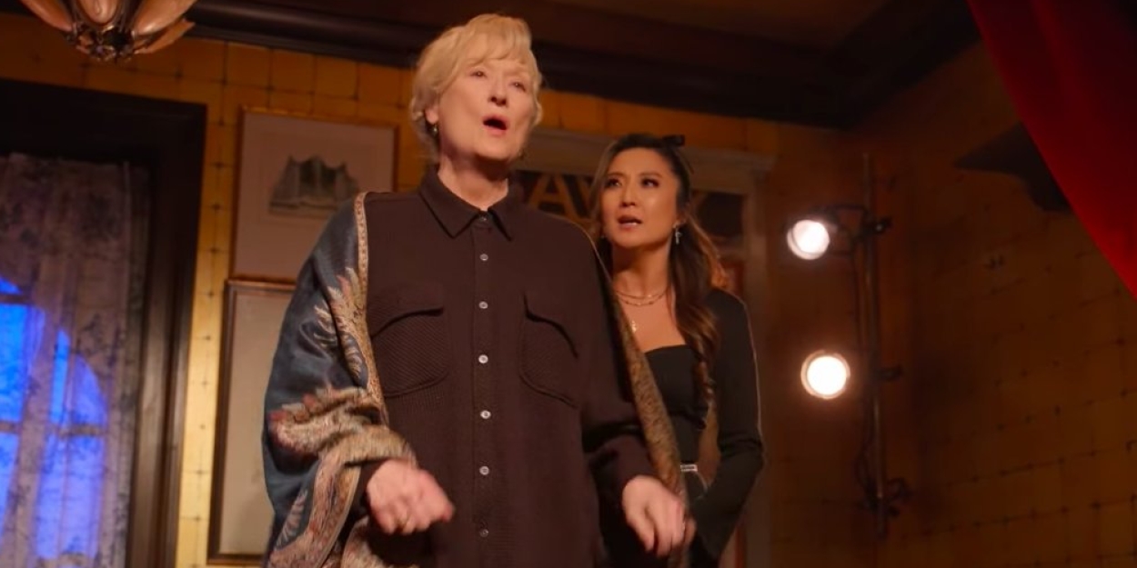 Video: Meryl Streep & Ashley Park Sing an ONLY MURDERS IN THE BUILDING Song By Sara Bareilles ...