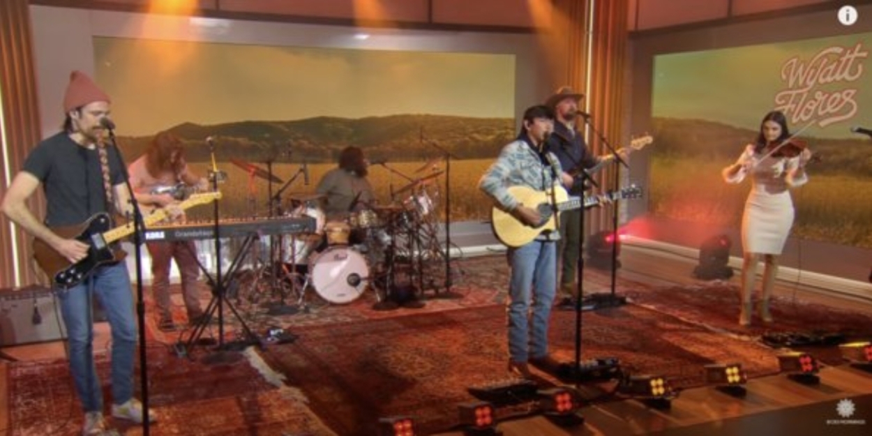 Videos: Wyatt Flores Performs Three Songs on CBS SATURDAY MORNING