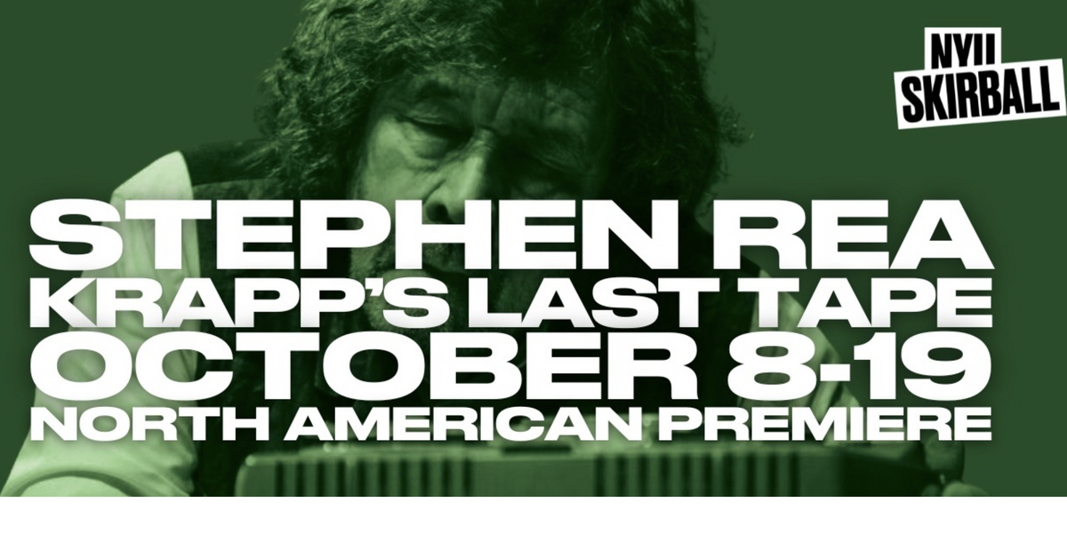 Stephen Rea: Krapp's Last Tape - 2025 Off-Broadway Play: Tickets & Info ...