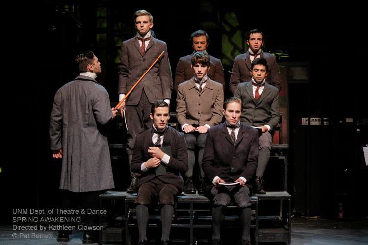 Spring Awakening at Rodey Theatre, Center for the Arts, UNM Main Campus ...
