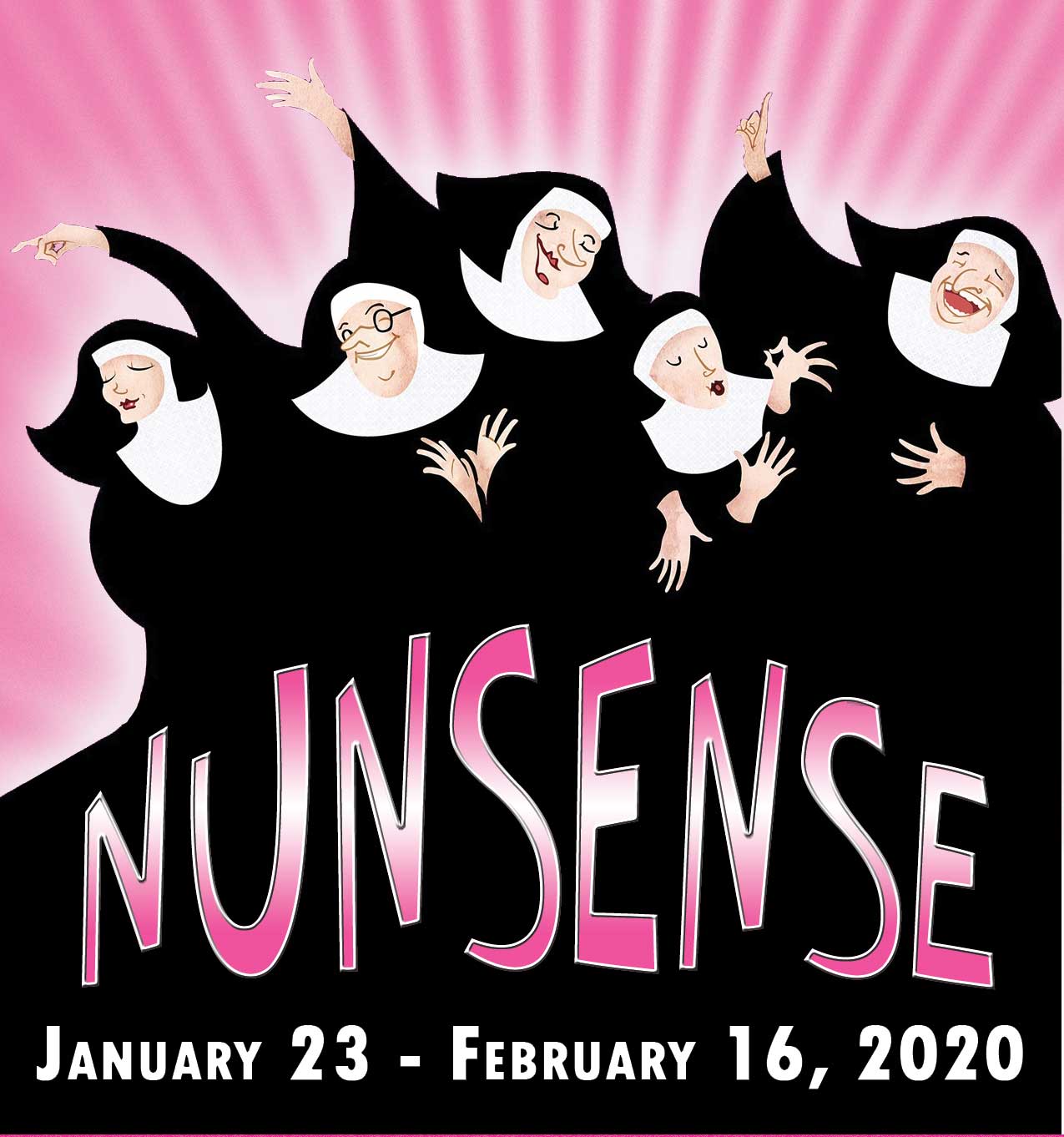 Nunsense in Dayton at La Comedia Dinner Theatre 2020