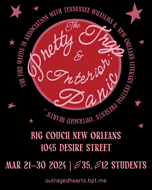 OUTRAGED HEARTS: THE PRETTY TRAP AND INTERIOR: PANIC at The Fire Weeds ...