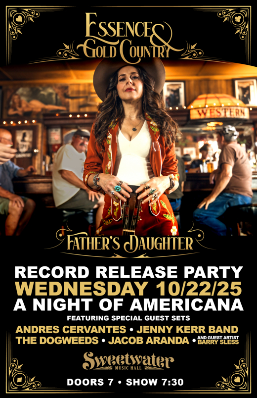 Essence & Gold Country Record Release at Sweetwater Music Hall San ...