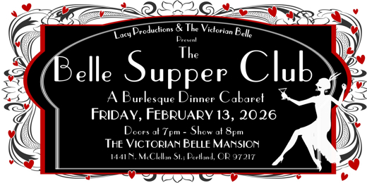 Teasy Belle: A Burlesque Brunch Cabaret at Lacy Productions Portland - 2026