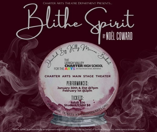 "Blithe Spirit" by Noël Coward at Lehigh Valley Charter High School for ...