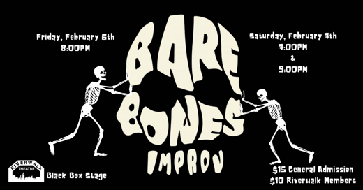 Bare Bones Improv Show at Riverwalk Theatre Michigan - 2026