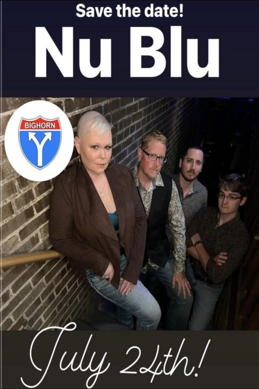 A family event! Nu Blu will be playing live on the patio under the tent ...