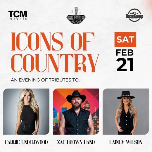 Icons of Country Tribute Show at BaseCamp Pub Chicago - 2026