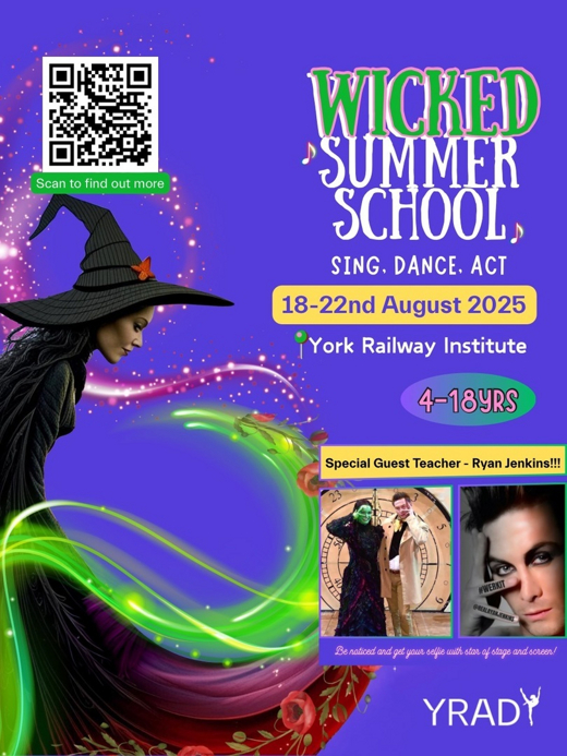 Wicked - themed Performing Arts Summer School feat. West End's Ryan ...