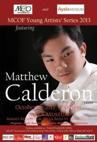 Matthew Calderon at Ayala Museum Philippines 2013