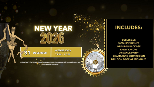 New Year's Eve at The Boom Boom Room at The Boom Boom Room St. Louis - 2026