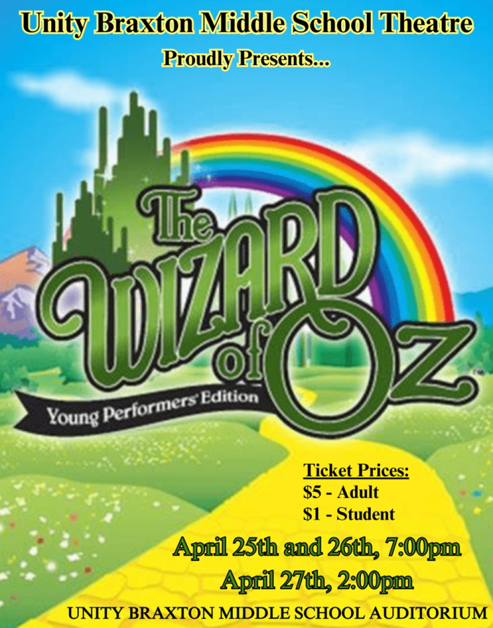 The Wizard of Oz Jr. - Stage Mag
