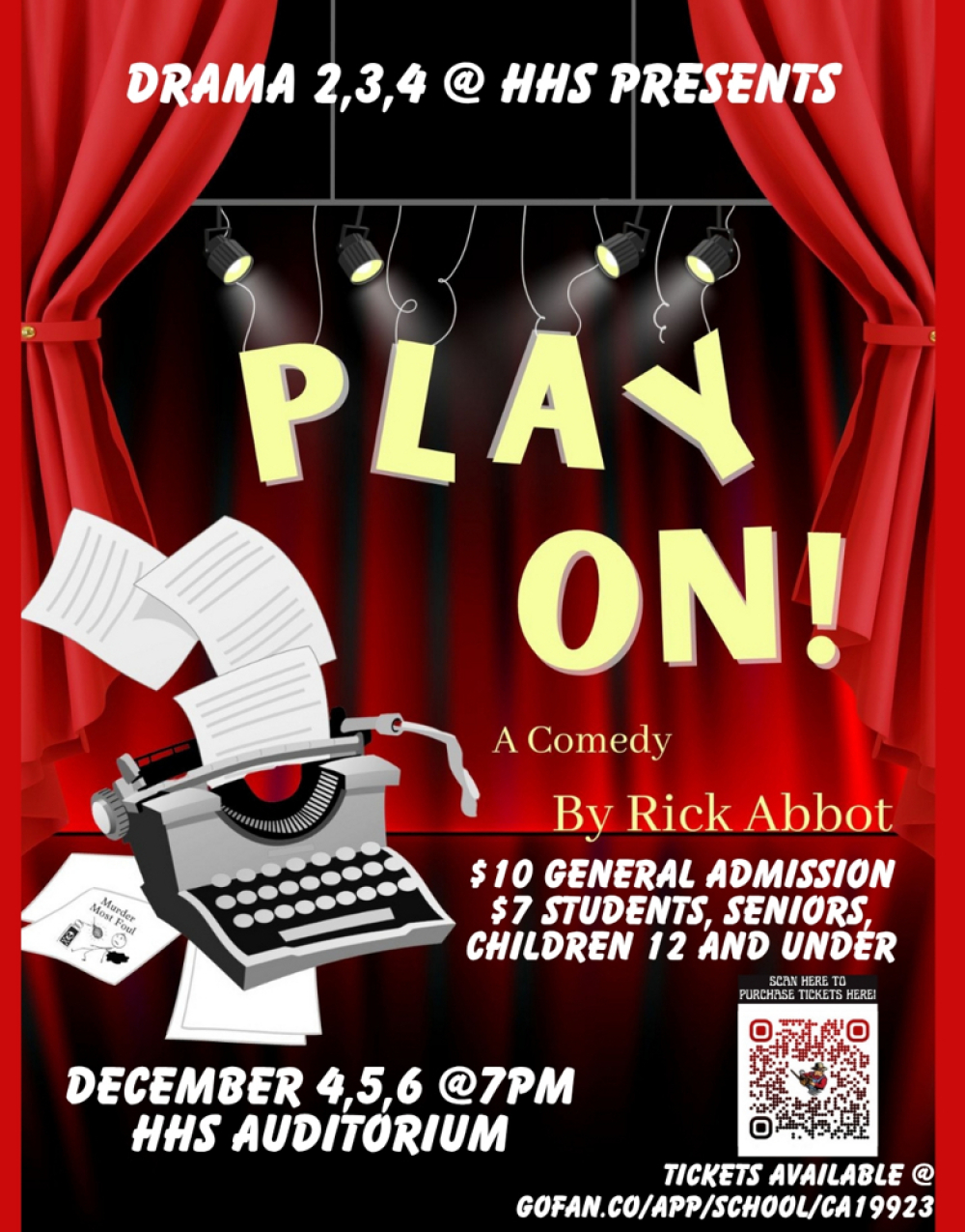Play On! - Hollister High School Drama Department Stage Mag