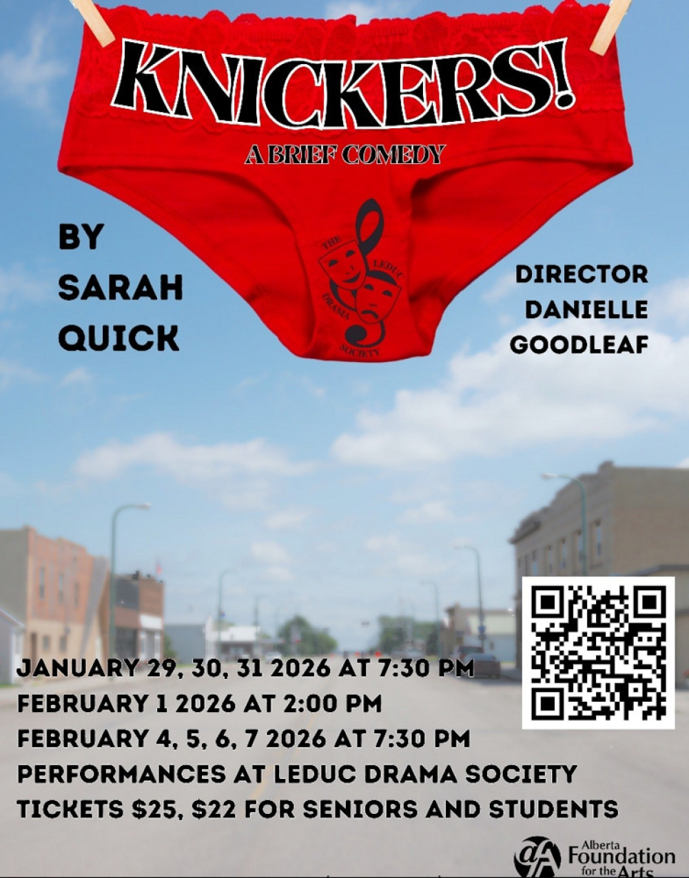 Knickers - A Brief Comedy - Leduc Drama Society Stage Mag