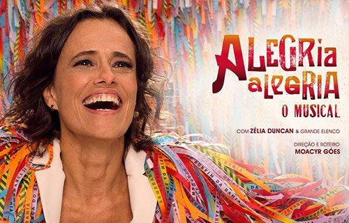 Previews: ALEGRIA ALEGRIA - O MUSICAL at Teatro Santander