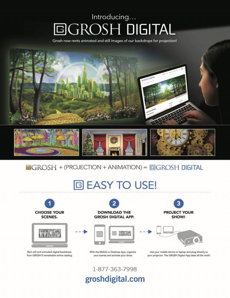 Grosh Launches New Digital and Animated Scenic Backdrops