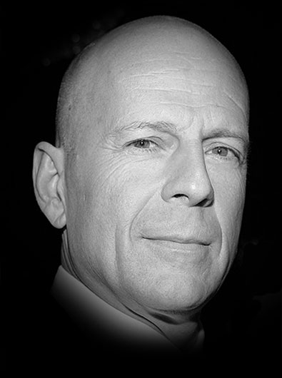 Bruce Willis Headshot Photo