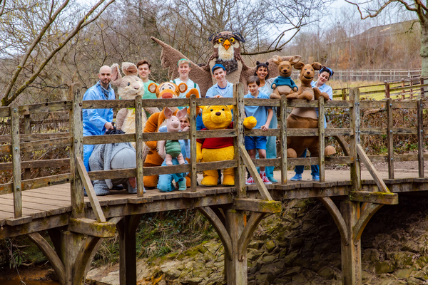 Photos/Video: The UK Cast of WINNIE THE POOH Visits Hundred Acre Wood