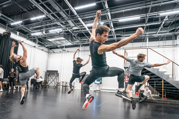 Photos: Inside Rehearsal For EVITA at Leicester's Curve
