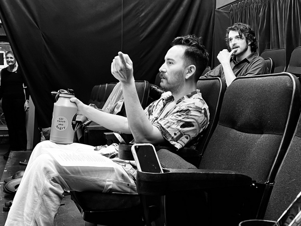 Photos: Get A Look Backstage With The Cast Of MUSE OF FIRE