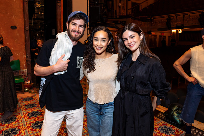 Photos: Camila Cabello, Andrew Garfield, and Monica Barbaro Visit BUENA ...