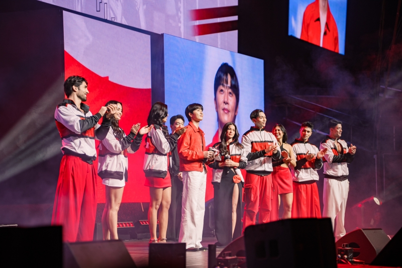 Photos: Park Seo-joon Charms Fans at 'Fit for Any Role' Event