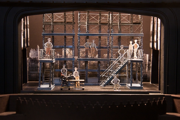 The Set Design for Newsies! Hi-Res Photo - Photo Coverage: Cast and ...