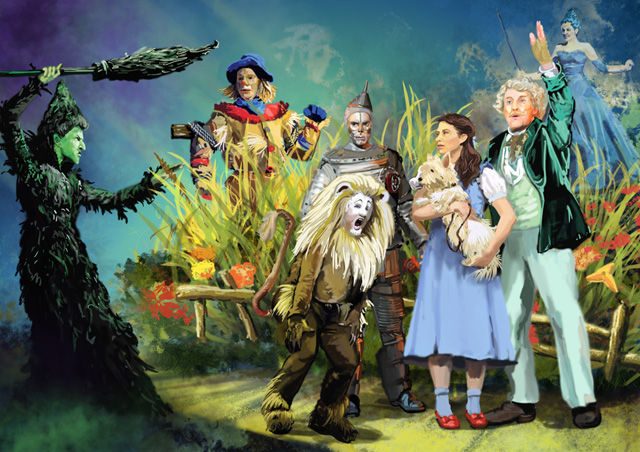 BWW Exclusive STAGE ART - THE WIZARD OF OZ